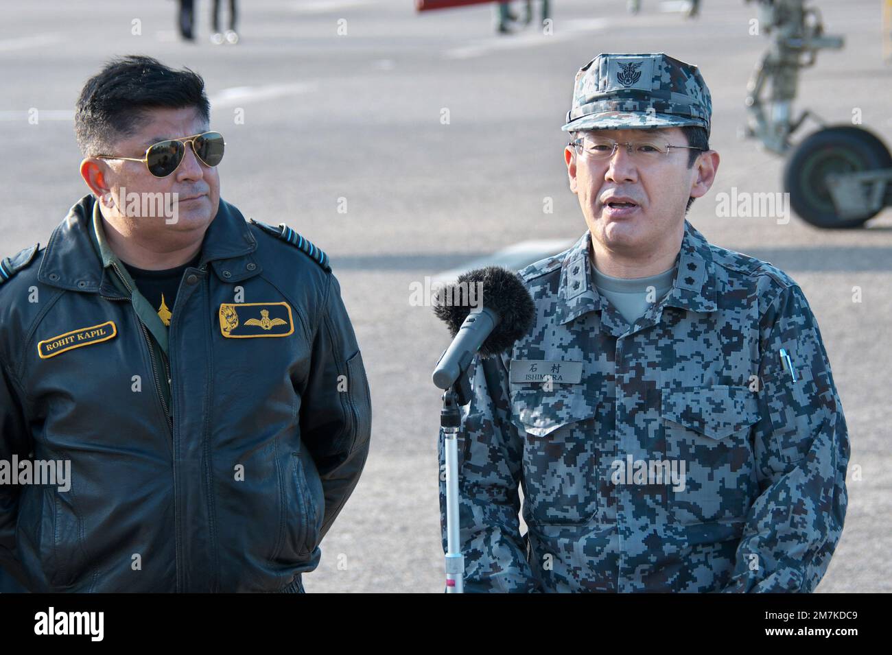 Omitama, Japan. 10th Jan, 2023. Maj. Gen. Ishimura Takahisa Commander ...