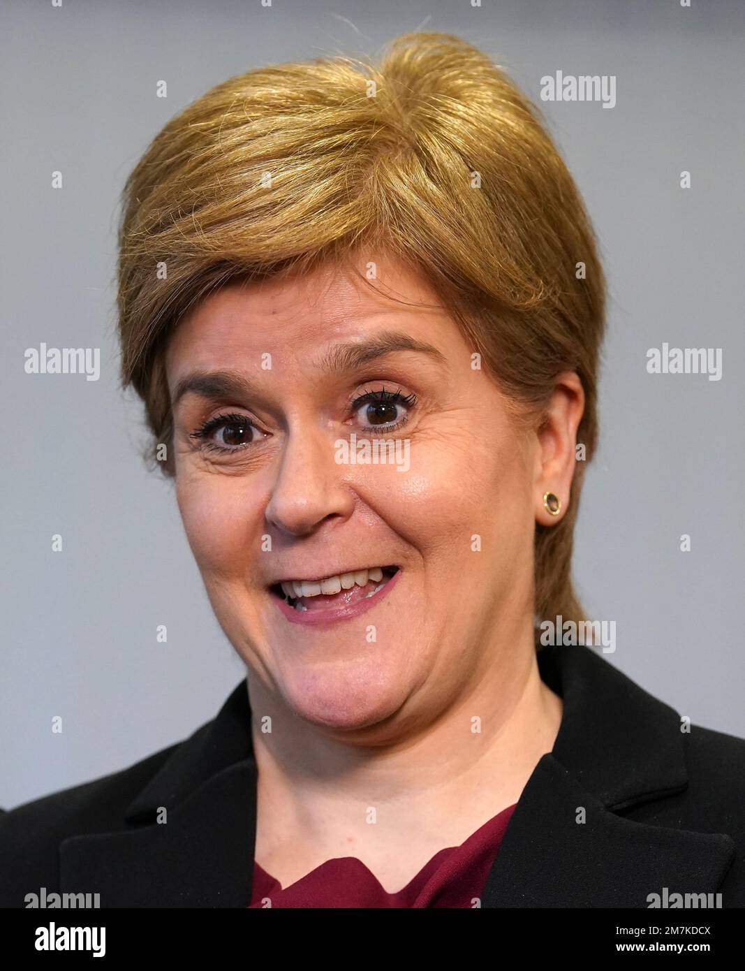 First Minister of Scotland Nicola Sturgeon during a visit to PNDC in ...