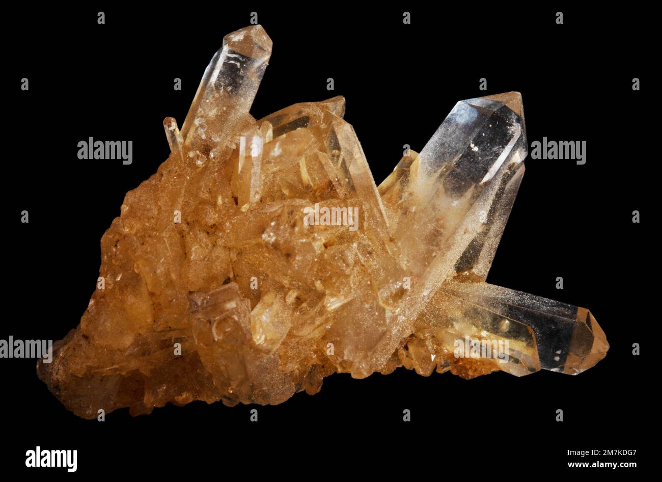 Rocks and Minerals, Quartz Crystals laboratory sample Stock Photo - Alamy