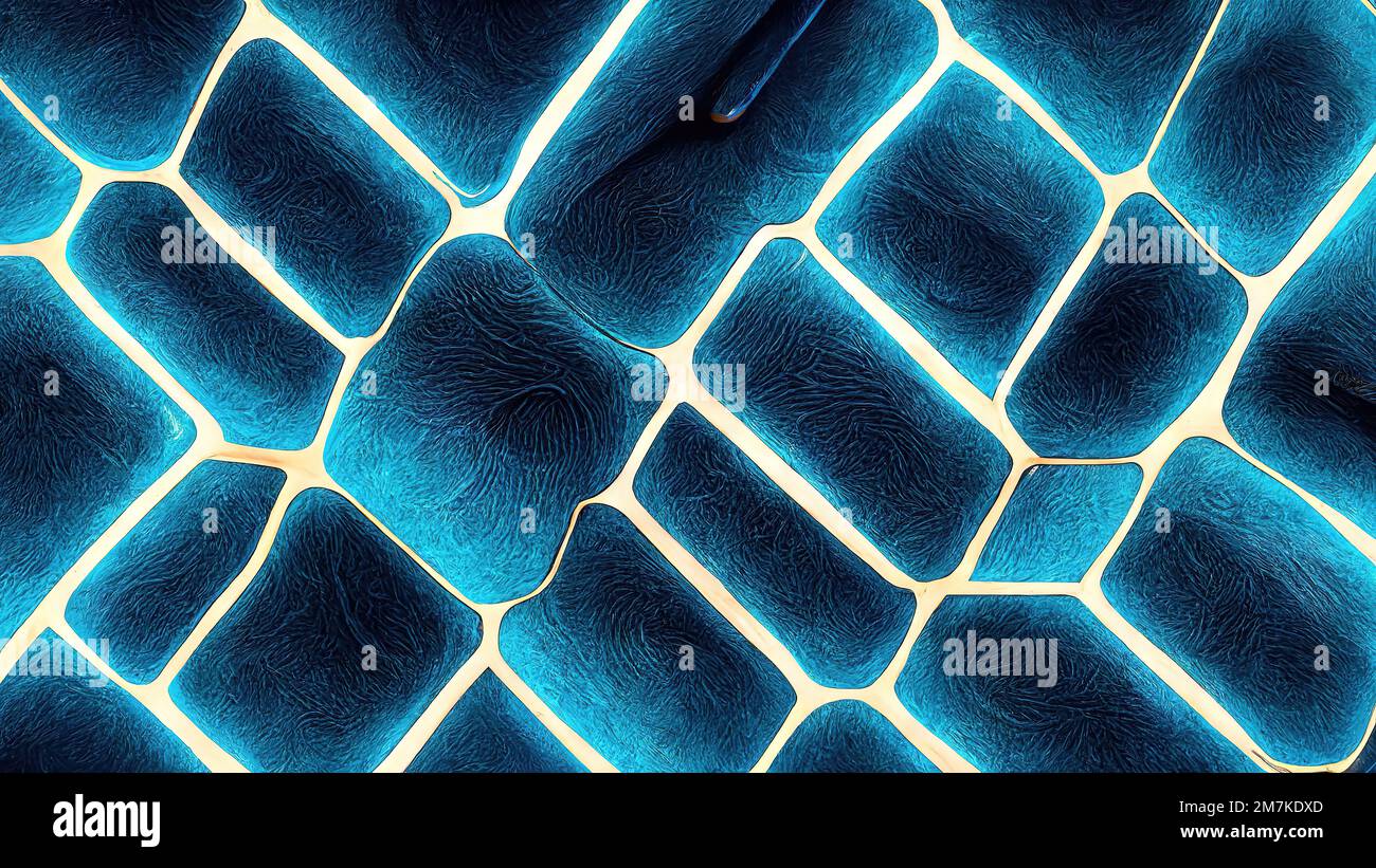 Maze-like fiber structure, abstract, exquisite, dramatic and elegant ...