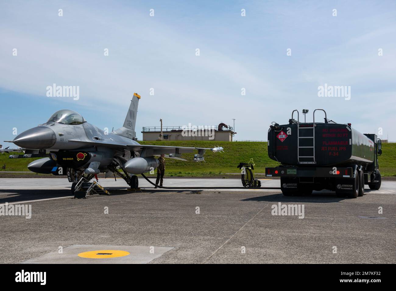 An R-11 refueling truck operated by the 374th Logistics Readiness ...