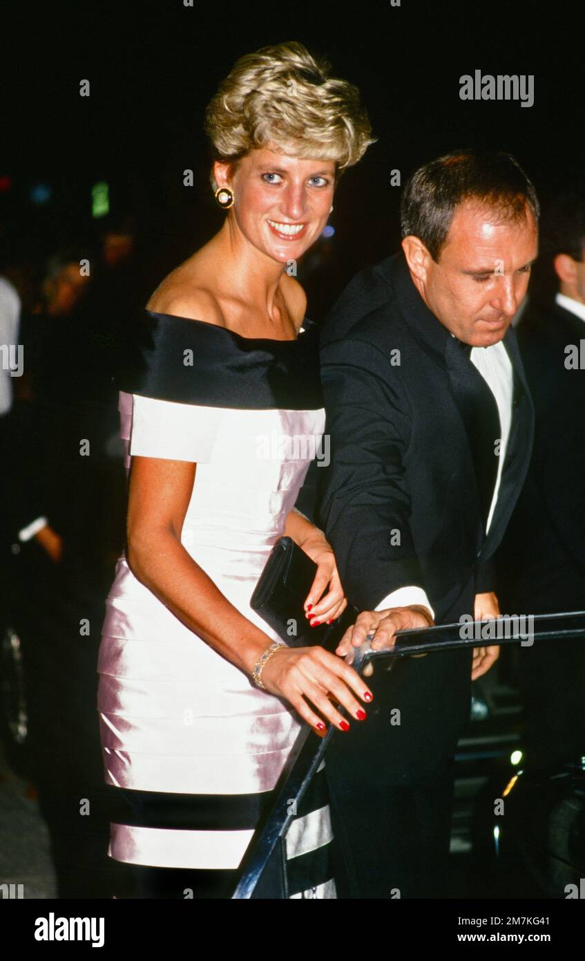 Princess Diana attended a production of "La Boheme" at Sadler's Wells ...