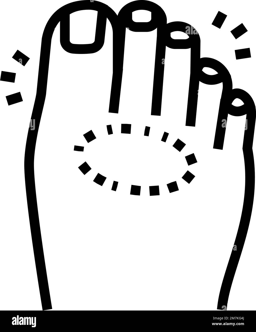 Back pain therapy backache symbol Black and White Stock Photos & Images ...