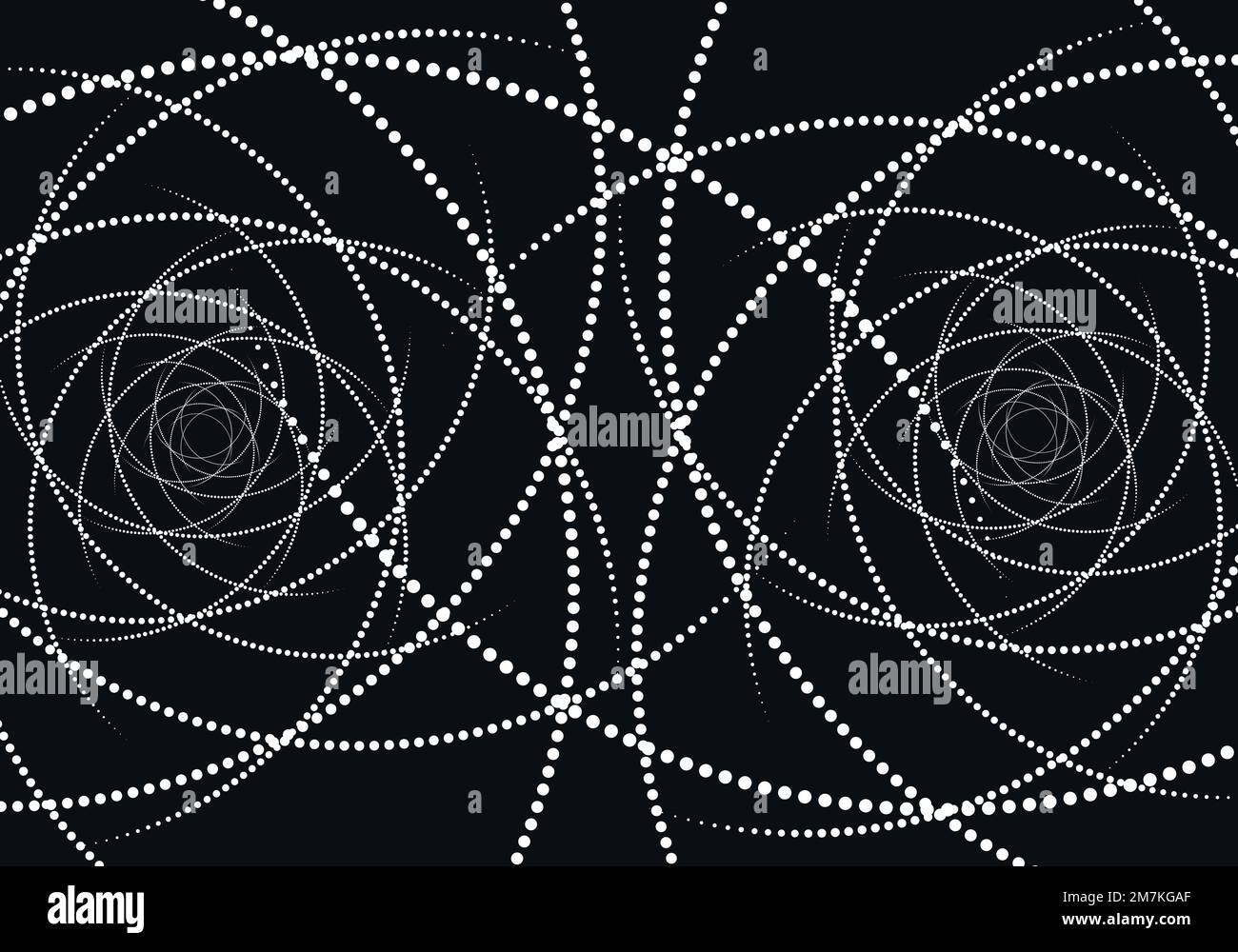 Abstract dots background poster with dynamic. technology network Vector illustration Stock ...