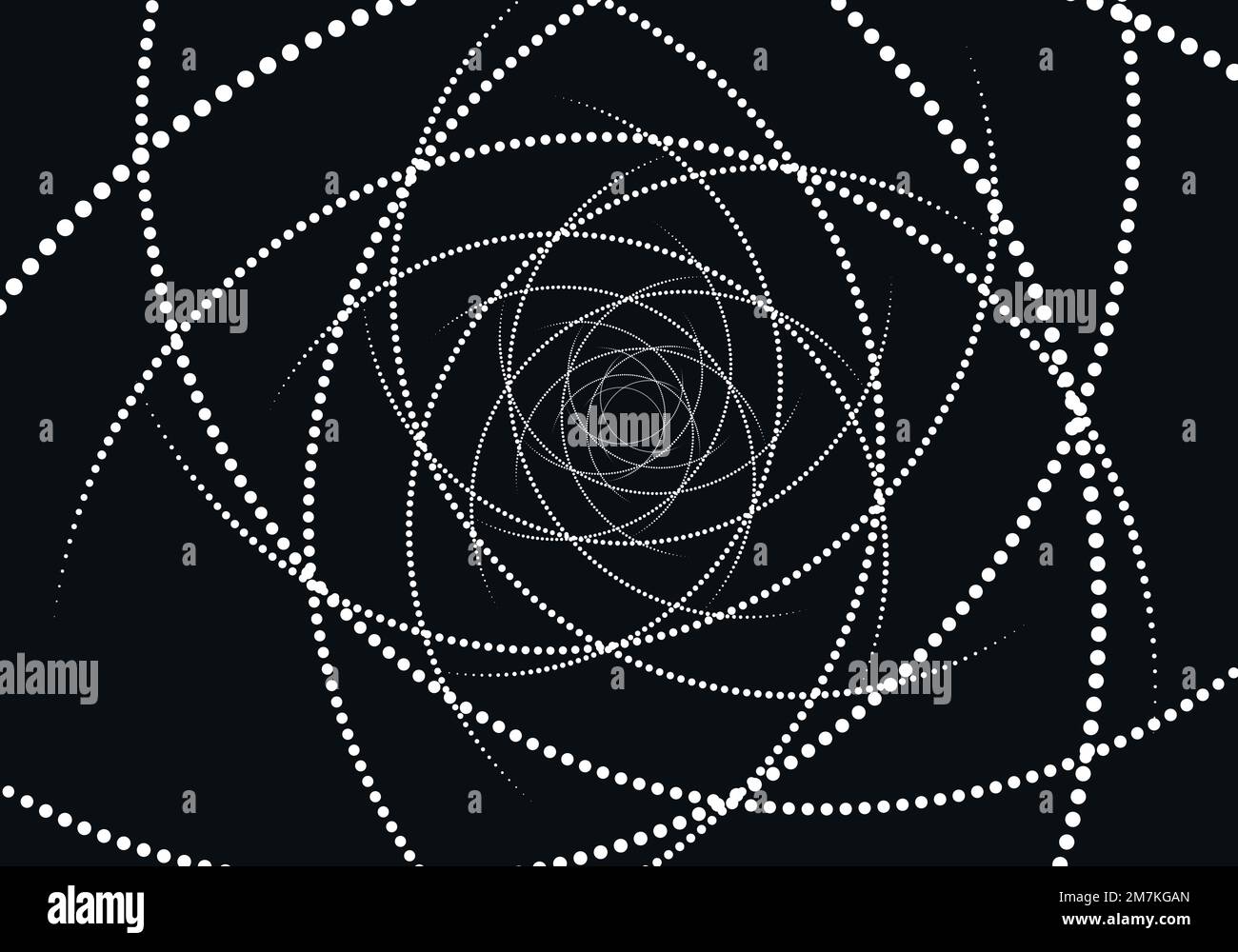 Abstract dots background poster with dynamic. technology network Vector illustration Stock ...