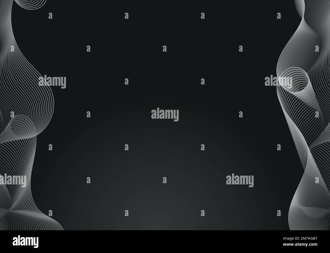 Abstract warped Diagonal Striped Background. Vector curved twisted ...