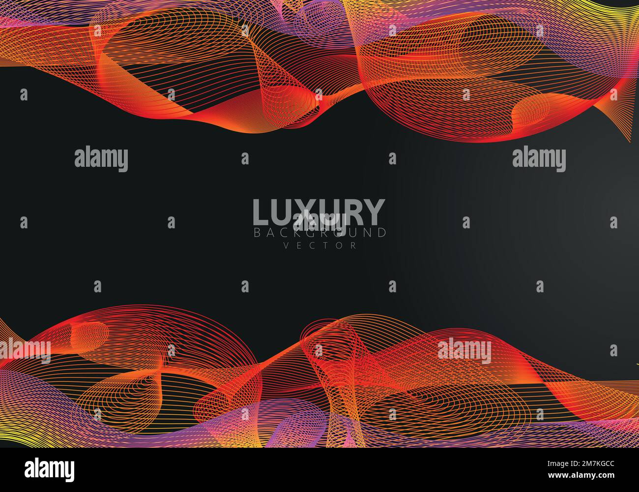 Abstract warped Diagonal Striped Background. Vector curved twisted ...