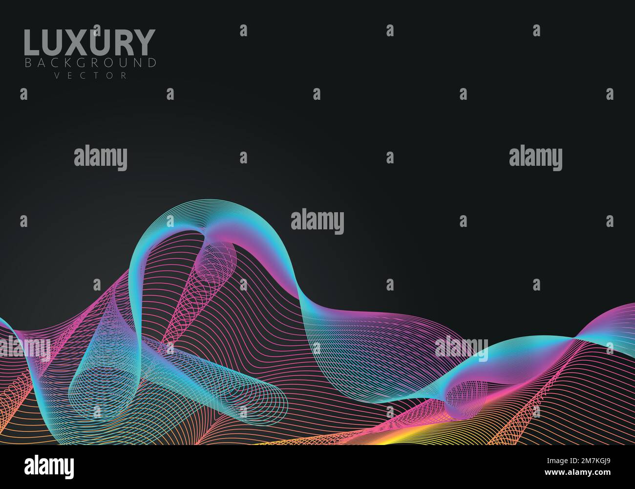 Abstract warped Diagonal Striped Background. Vector curved twisted ...