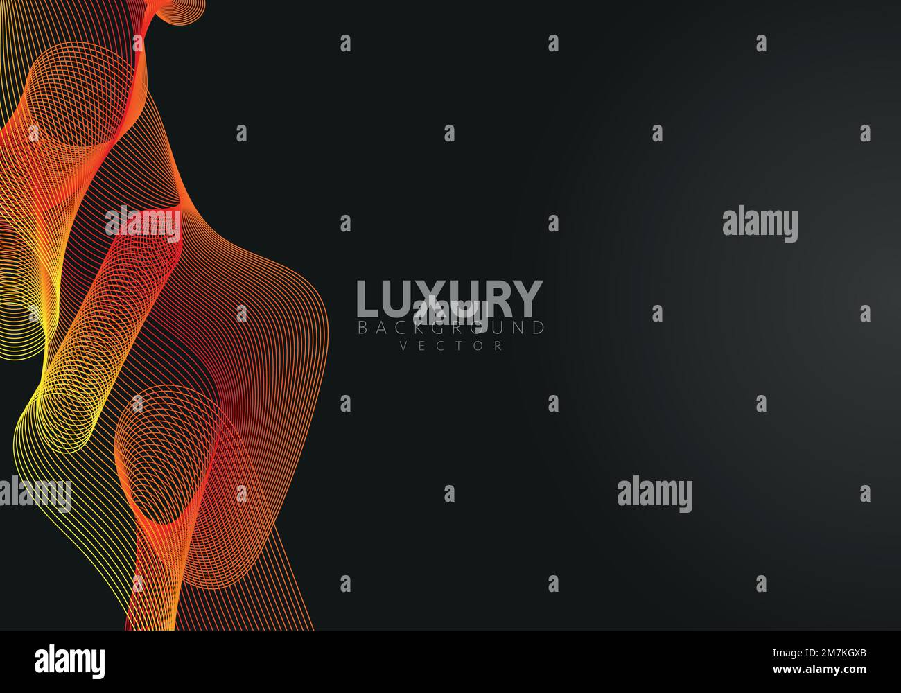 Abstract warped Diagonal Striped Background. Vector curved twisted ...