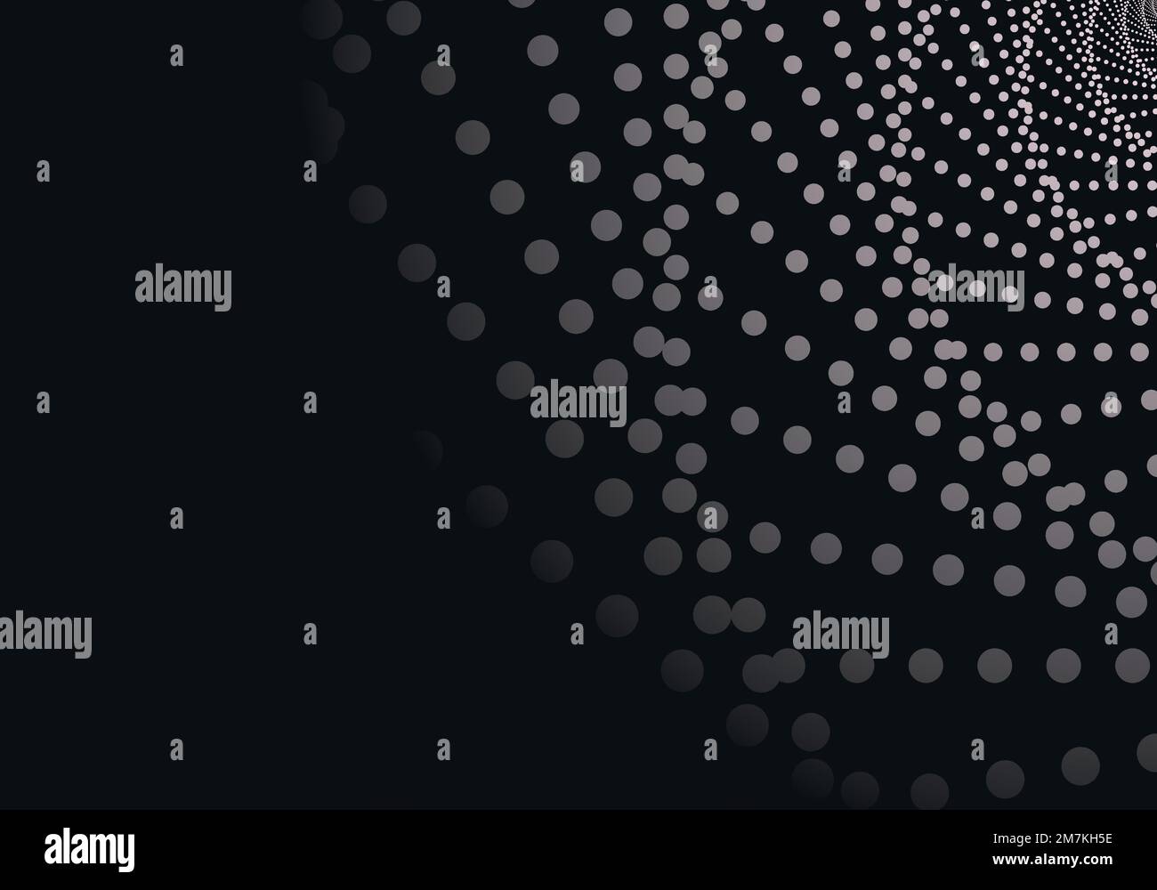 Abstract dots background poster with dynamic. technology network Vector ...