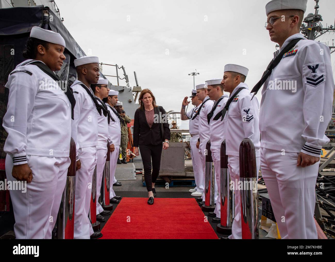 220510-N-SY758-1002 NAVAL STATION NORFOLK (May 10, 2022) The honorable ...