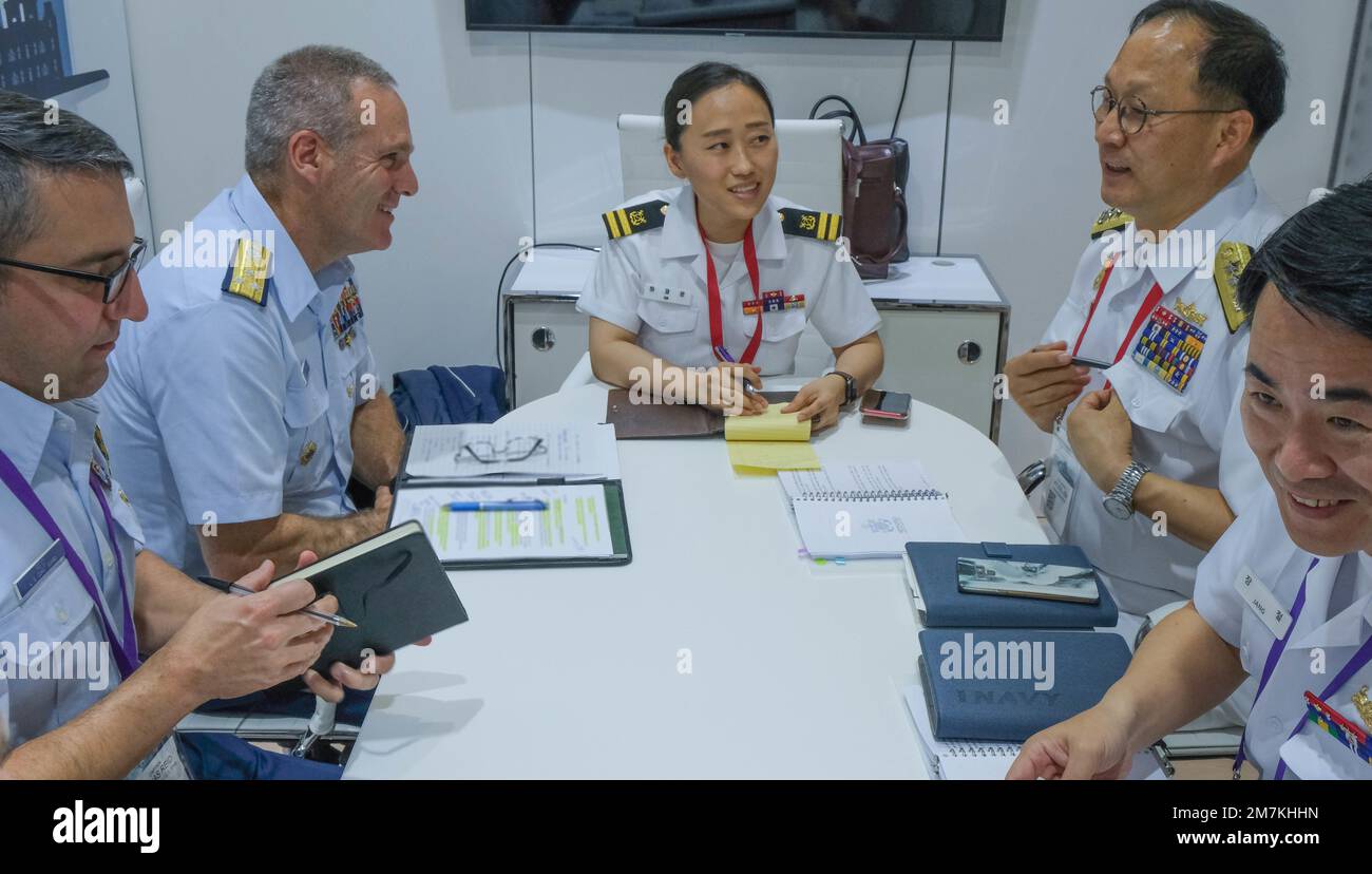 U.S. Coast Guard Pacific Area Commander Vice Adm. Michael F. McAllister ...