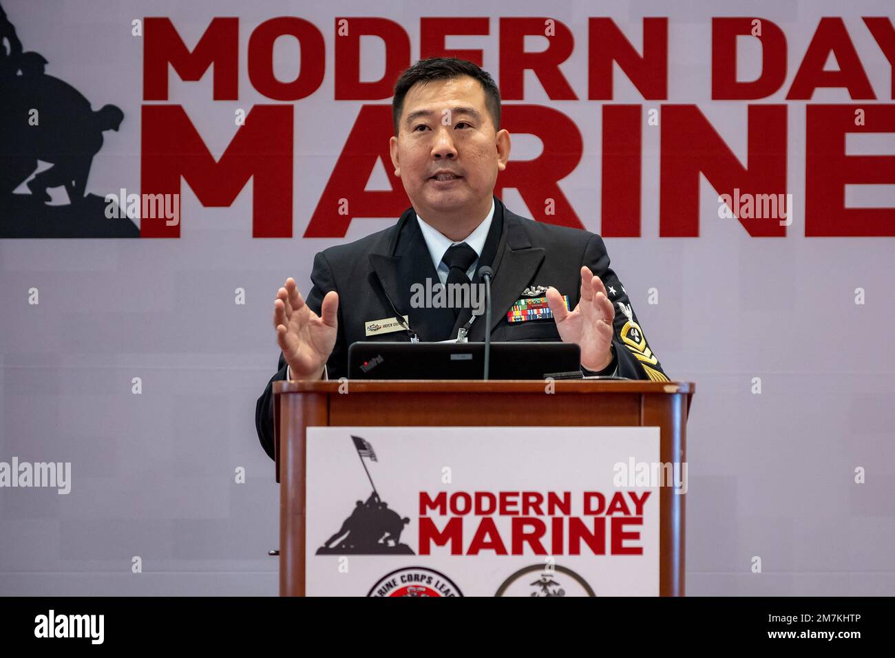 MCPO Andrew Chupashko delivered a presentation on ONR Global's ...