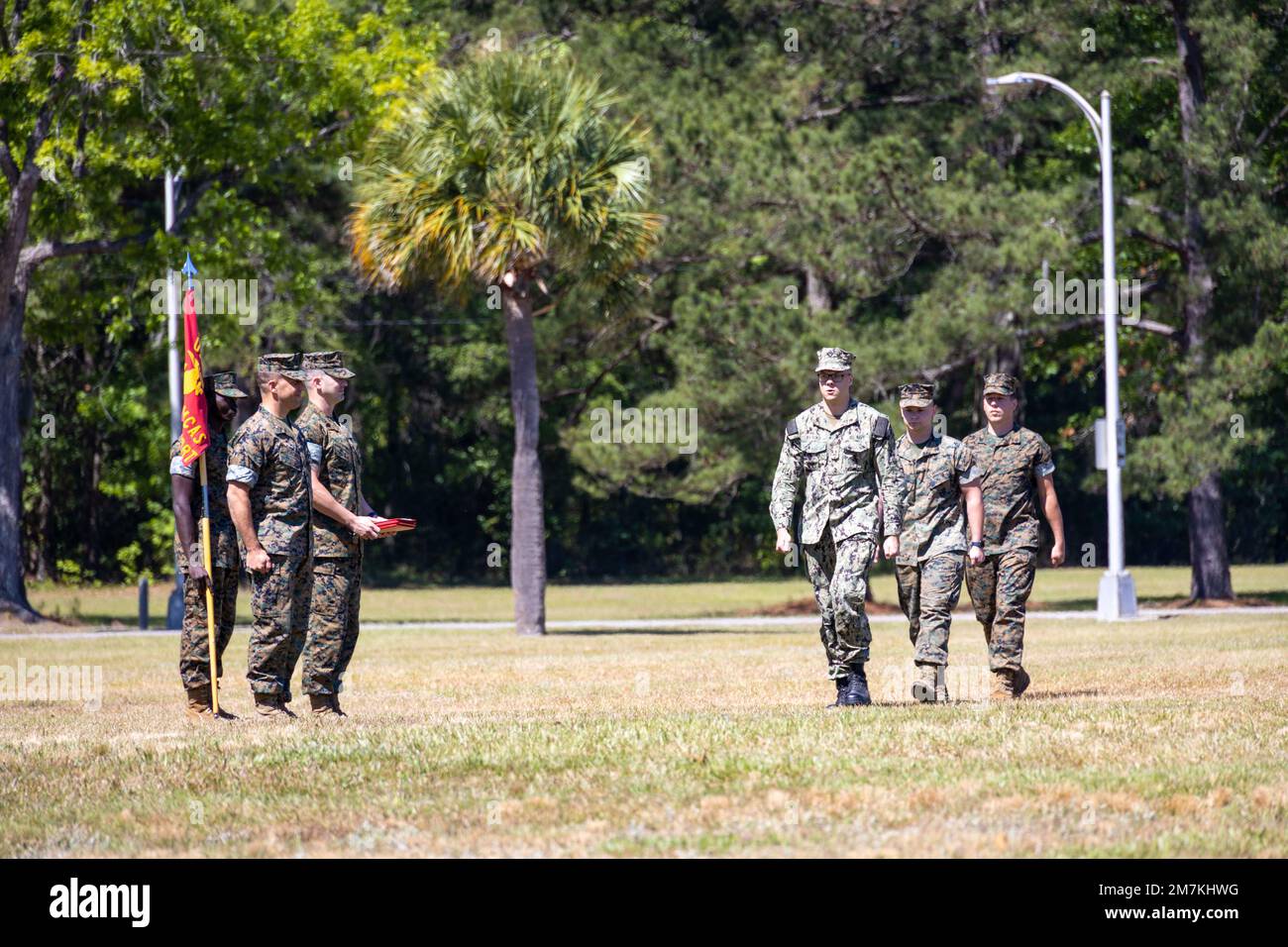U.S. Marines and a Sailor, Headquarters and Headquarters Squadron (H&HS ...