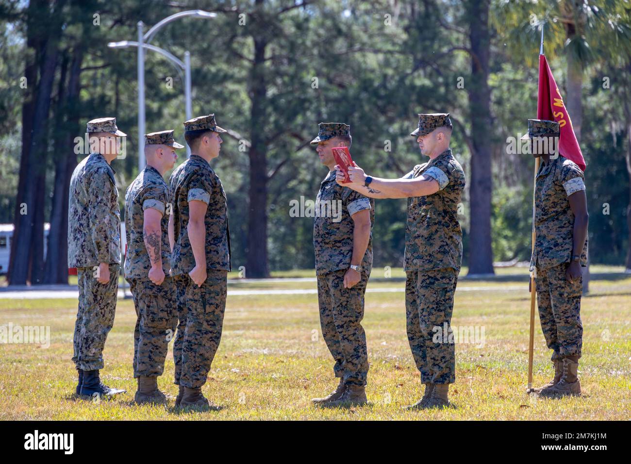 U.S. Marine Corps Gunnery Sgt. Edward Sortino Jr., squadron gunnery ...