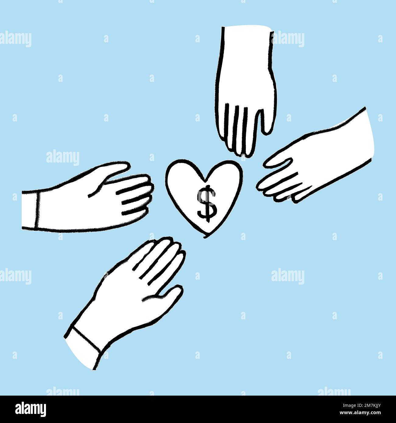 Donate now to support communities affected by COVID-19 vector Stock ...