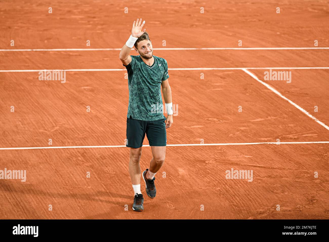 Norwegian professional tennis player Casper Ruud on the occasion of the ...