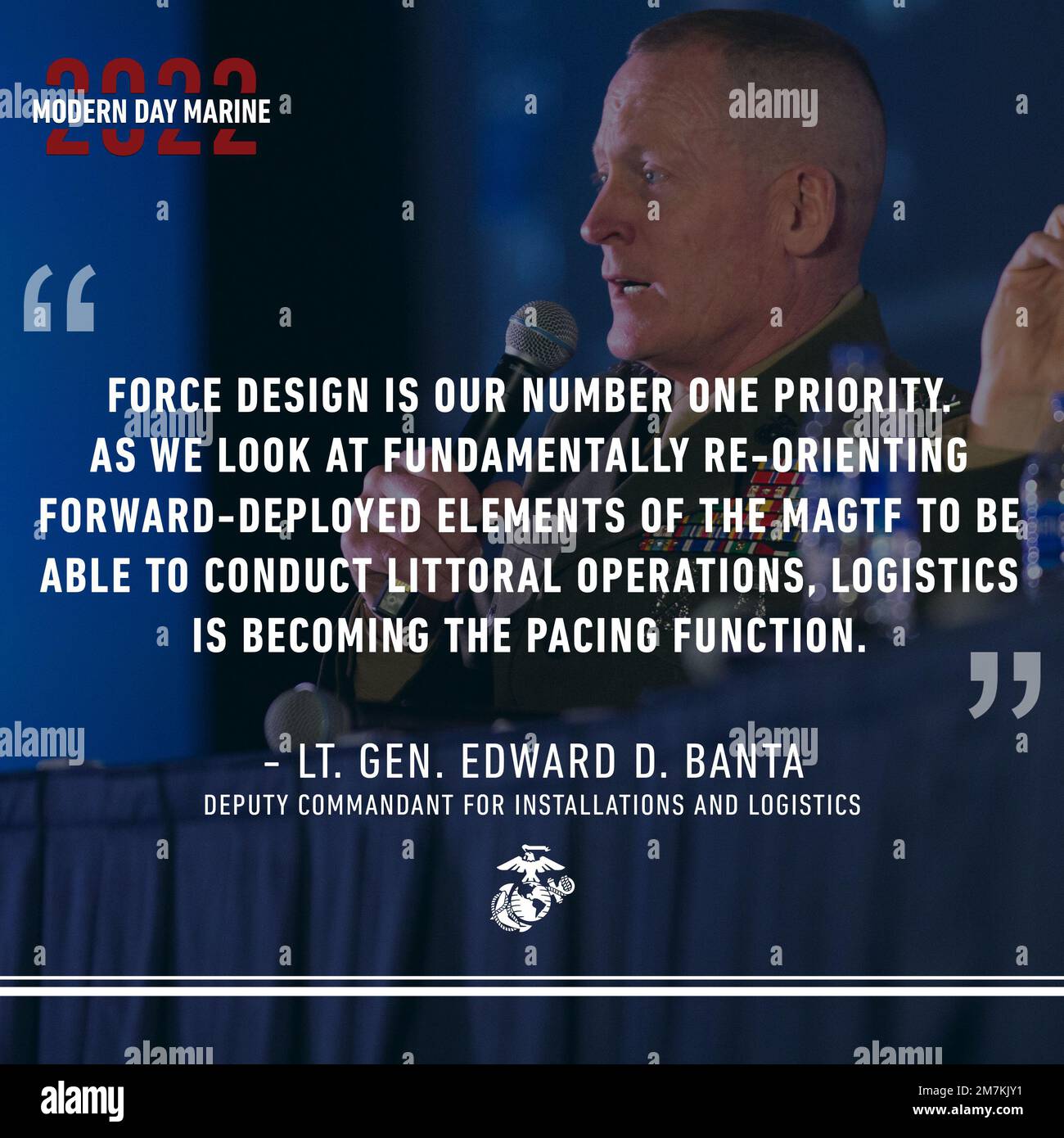 Deputy Commandant for Installations and Logistics, Lieutenant General ...