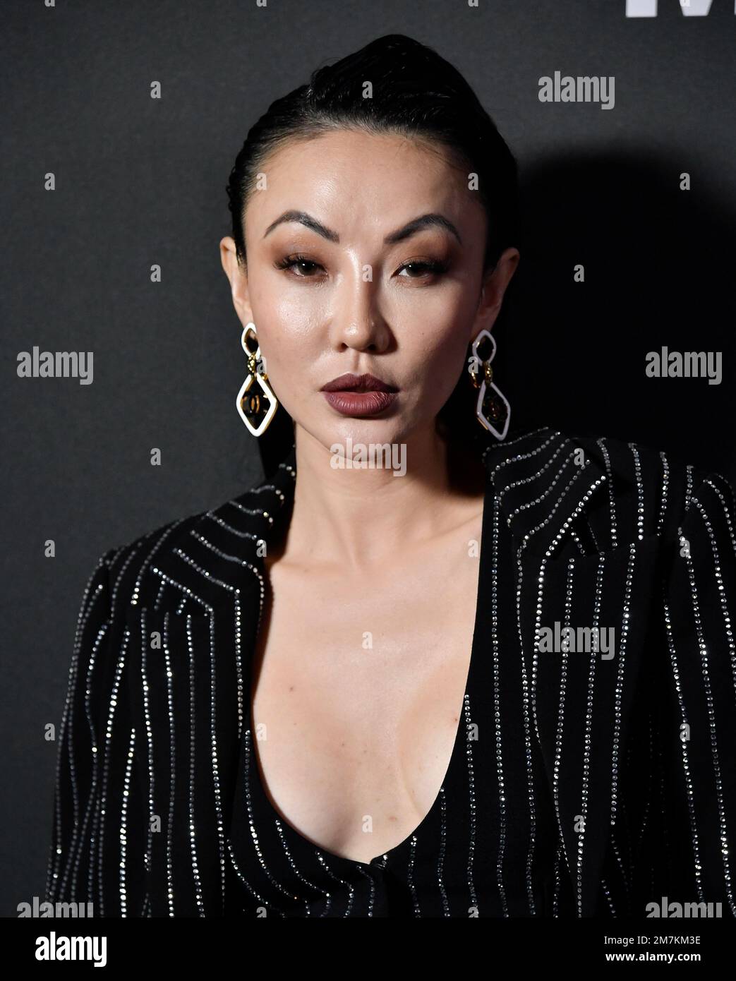 Jessica Wang attends the MoMA Film Benefit honoring Guillermo del Toro ...