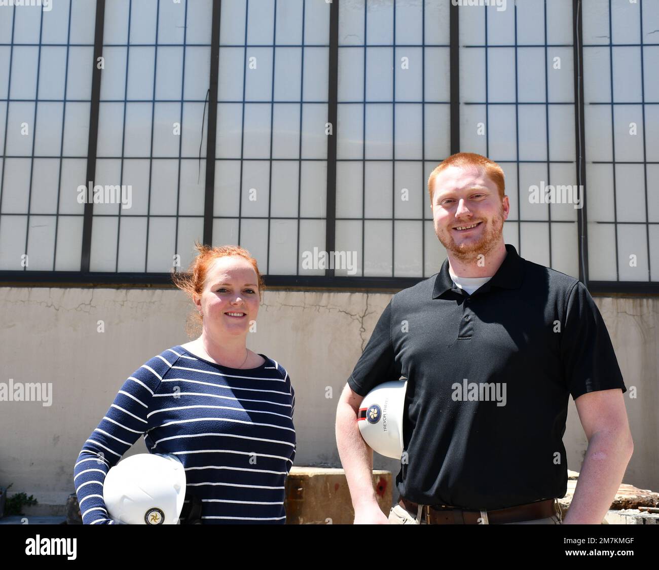 Naval Foundry and Propeller Center Engineers Sarah Byrnes and Trevor G ...