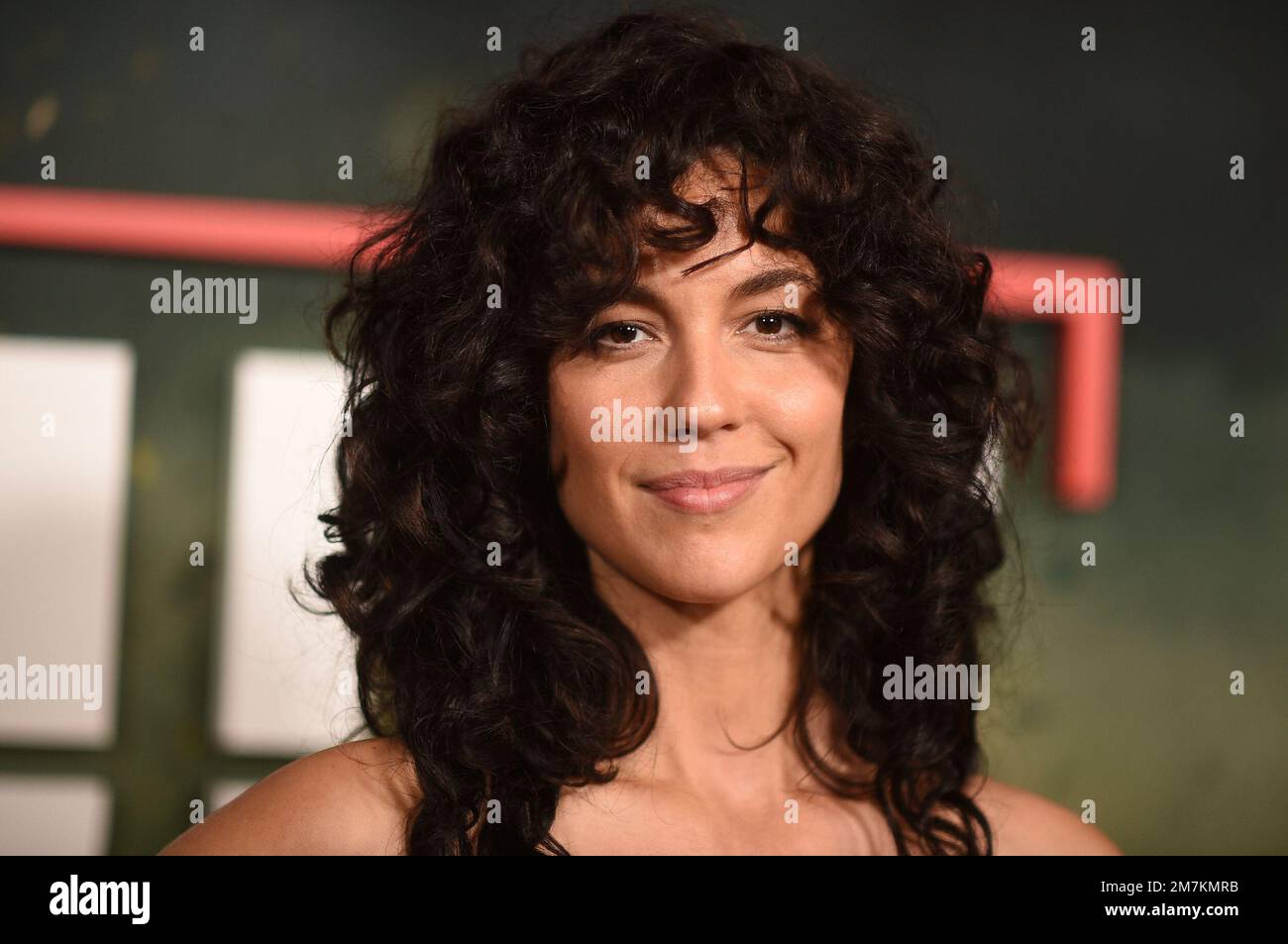 Kaylah Zander arrives at the world premiere of "The Recruit" on ...