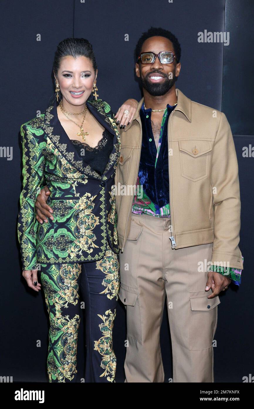 Los Angeles, CA. 5th Jan, 2023. Kelly Hu, Dior Allen at arrivals for ...