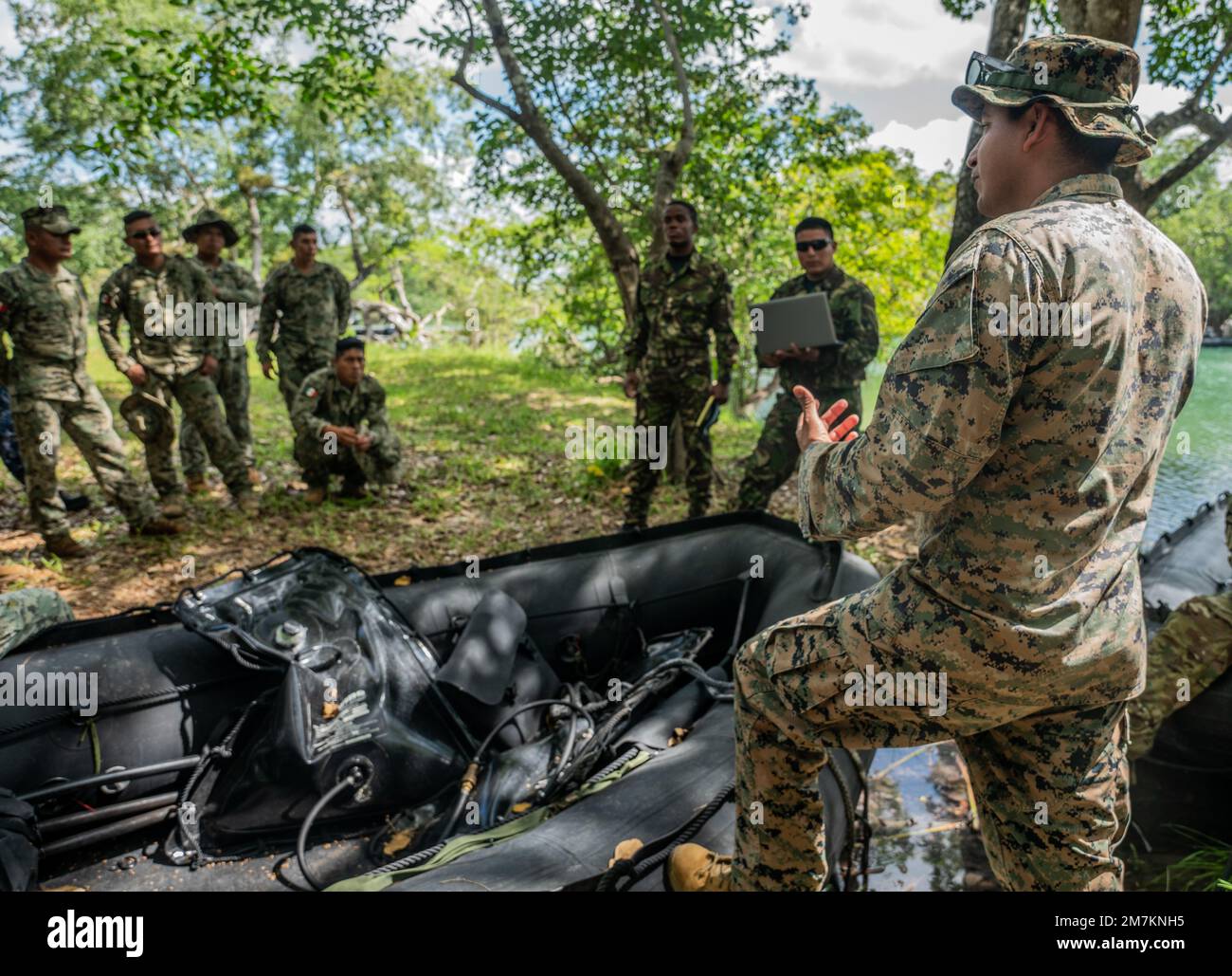 U.S. Navy Hospital Corpsman 2nd Class Javier Rivas attached to 3rd ...