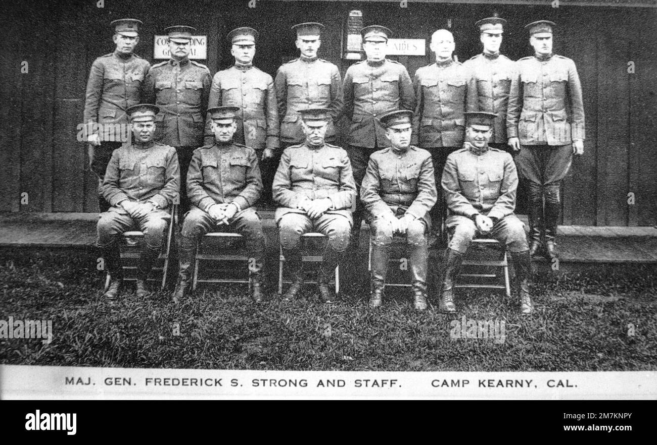 US Army (USA) Major General (MGEN) Frederick S. Strong, Commander, 40th ...