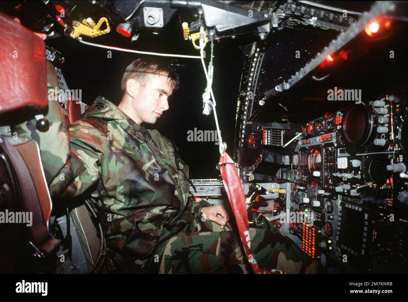 US Air Force SENIOR AIRMAN Lynn Hopper, of the 429th Electronic Combat ...