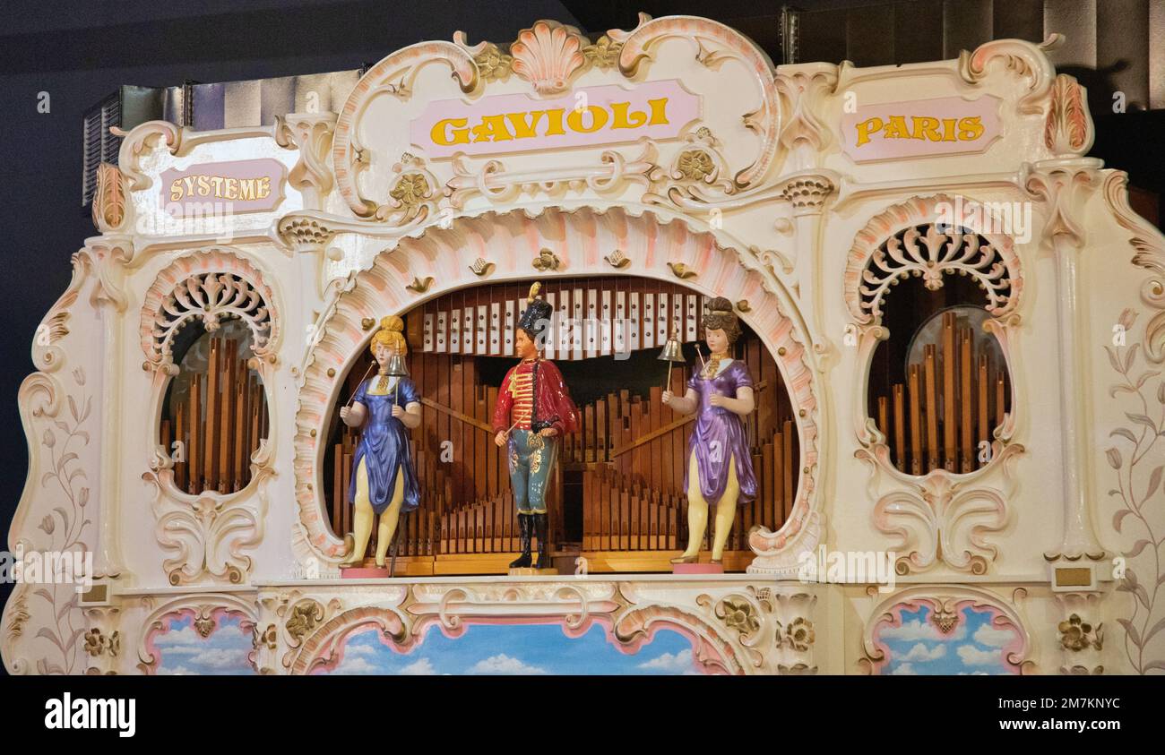 Vintage fairground organ hi-res stock photography and images - Alamy