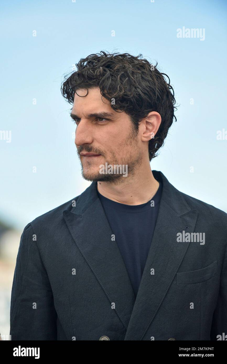 Actor Louis Garrel posing during the photocall of the film “The ...