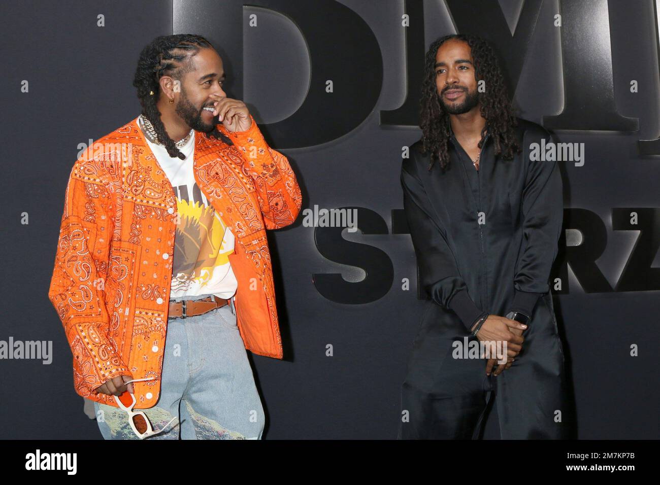 Los Angeles, CA. 5th Jan, 2023. Omarion Grandberry, O'Ryan Omir Browner ...