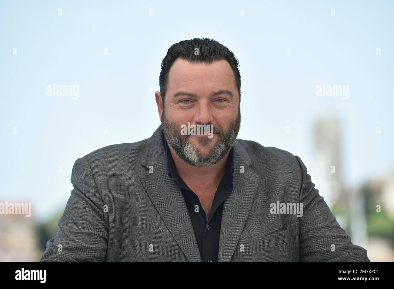 Actor Denis Menochet posing during the photocall of the film “As Bestas ...