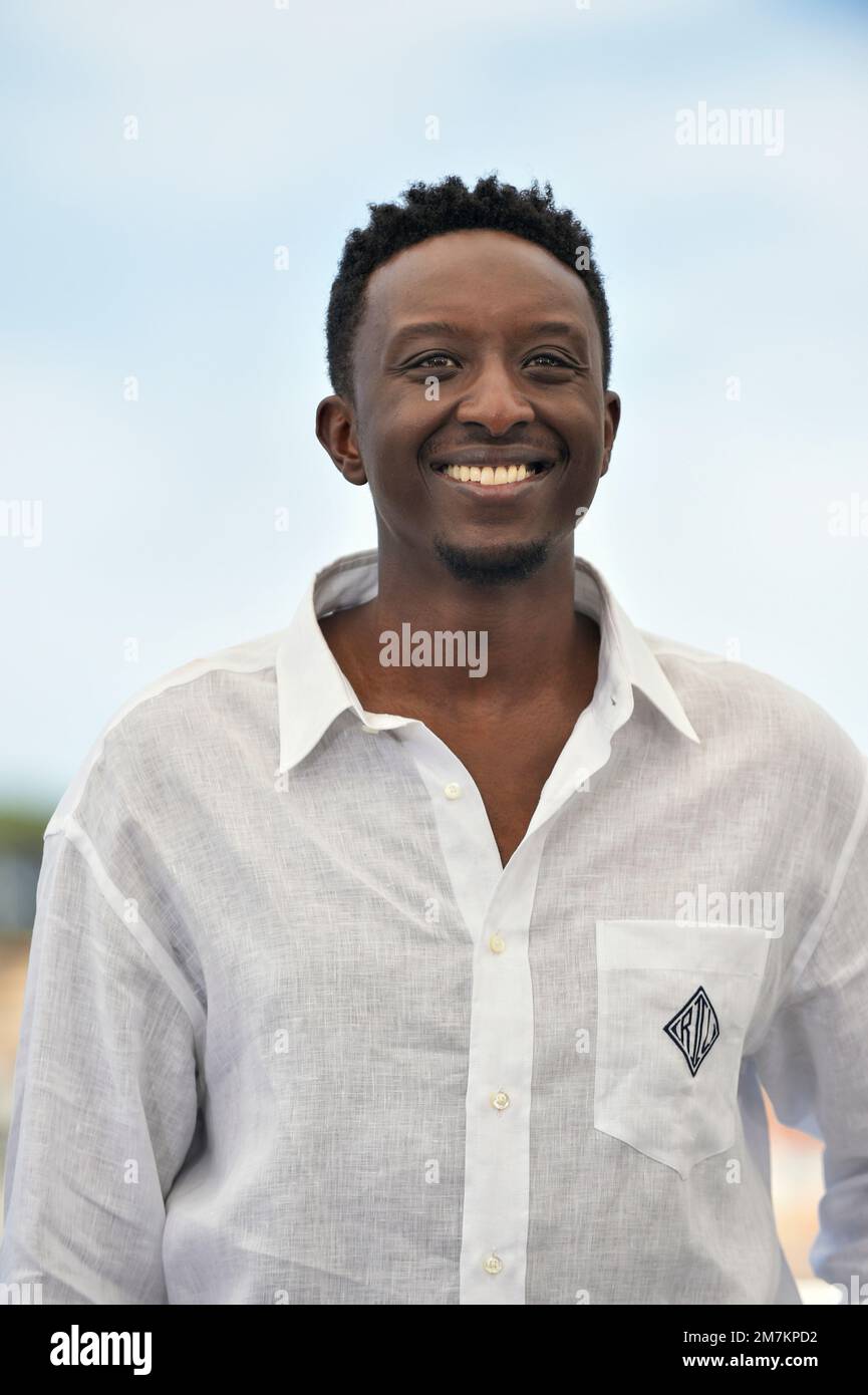 Actor and humorist Ahmed Sylla posing during the photocall of the film ...