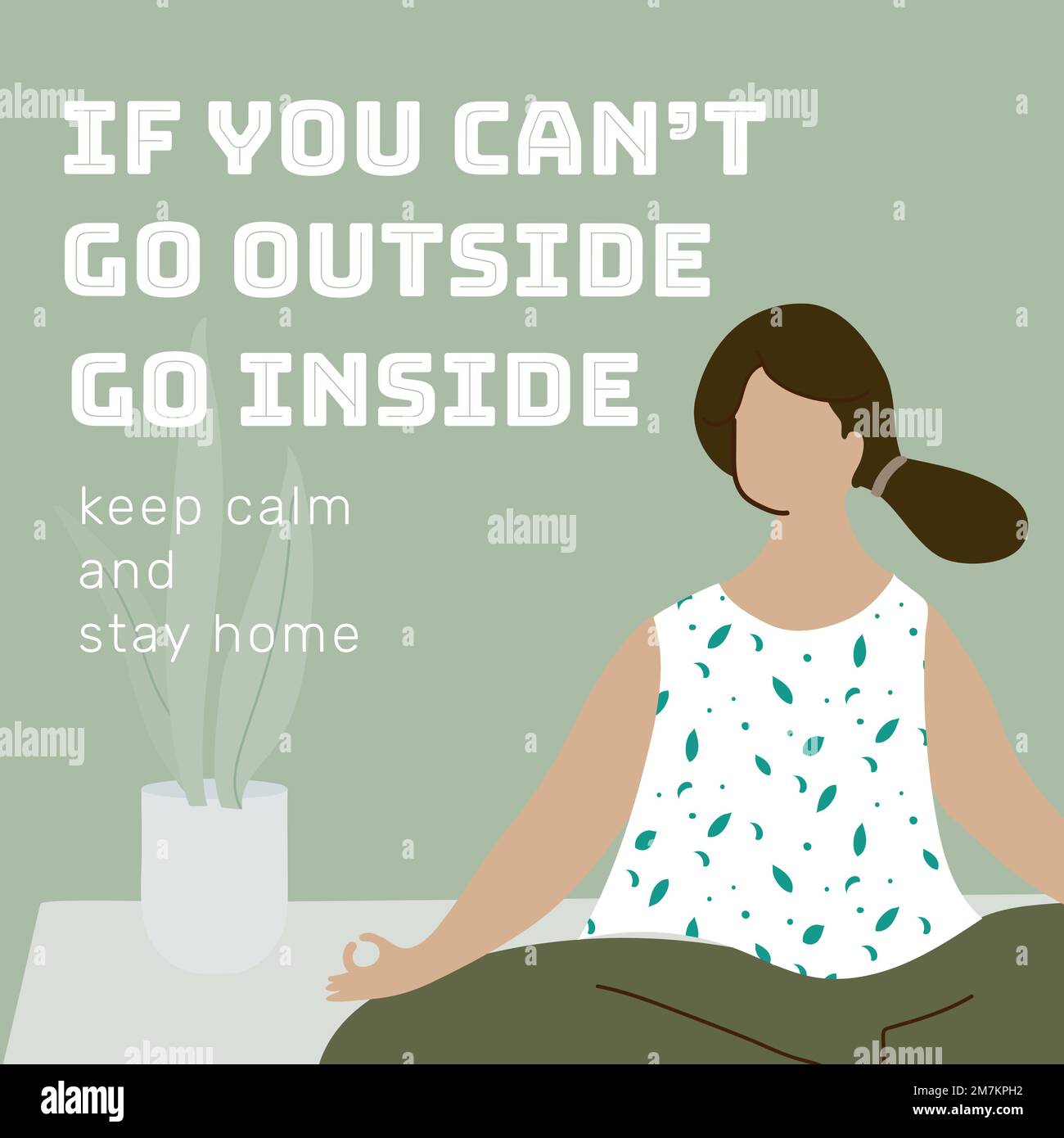 If can't go outside go inside during coronavirus pandemic social ...