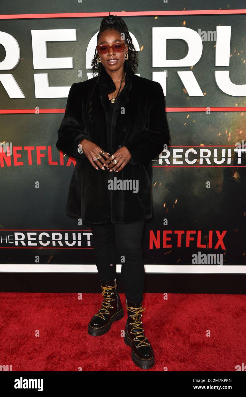 Kirby Howell-Baptiste arrives at the world premiere of 