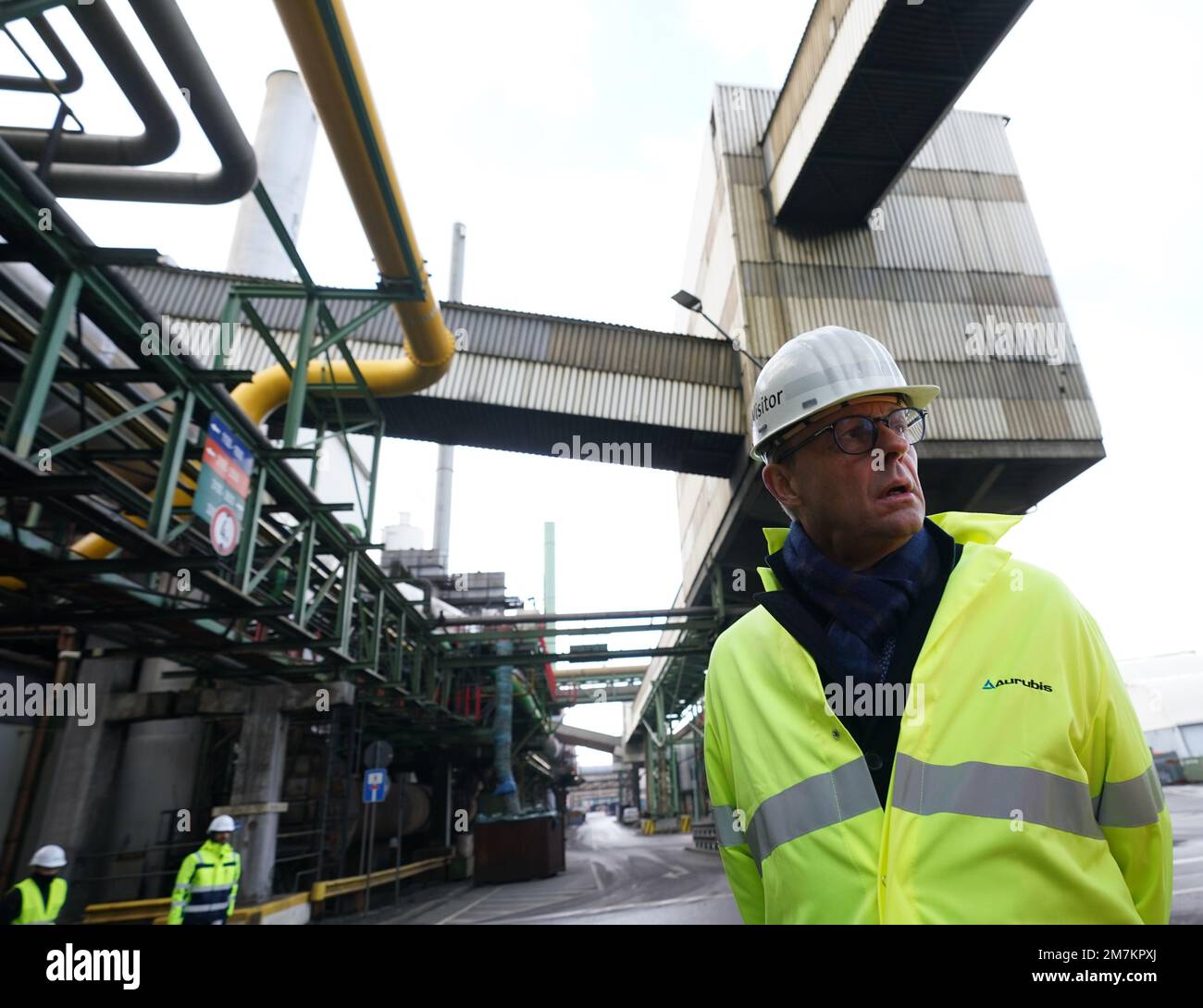 Hamburg, Germany. 10th Jan, 2023. Friedrich Merz, Chairman of the CDU ...