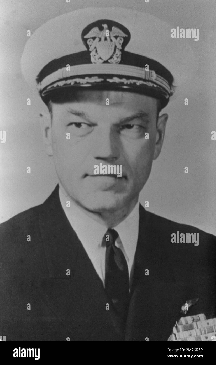 CAPT. William M. Harnish, USN (covered) CO, USS RANGER (CV-61), 1966 ...