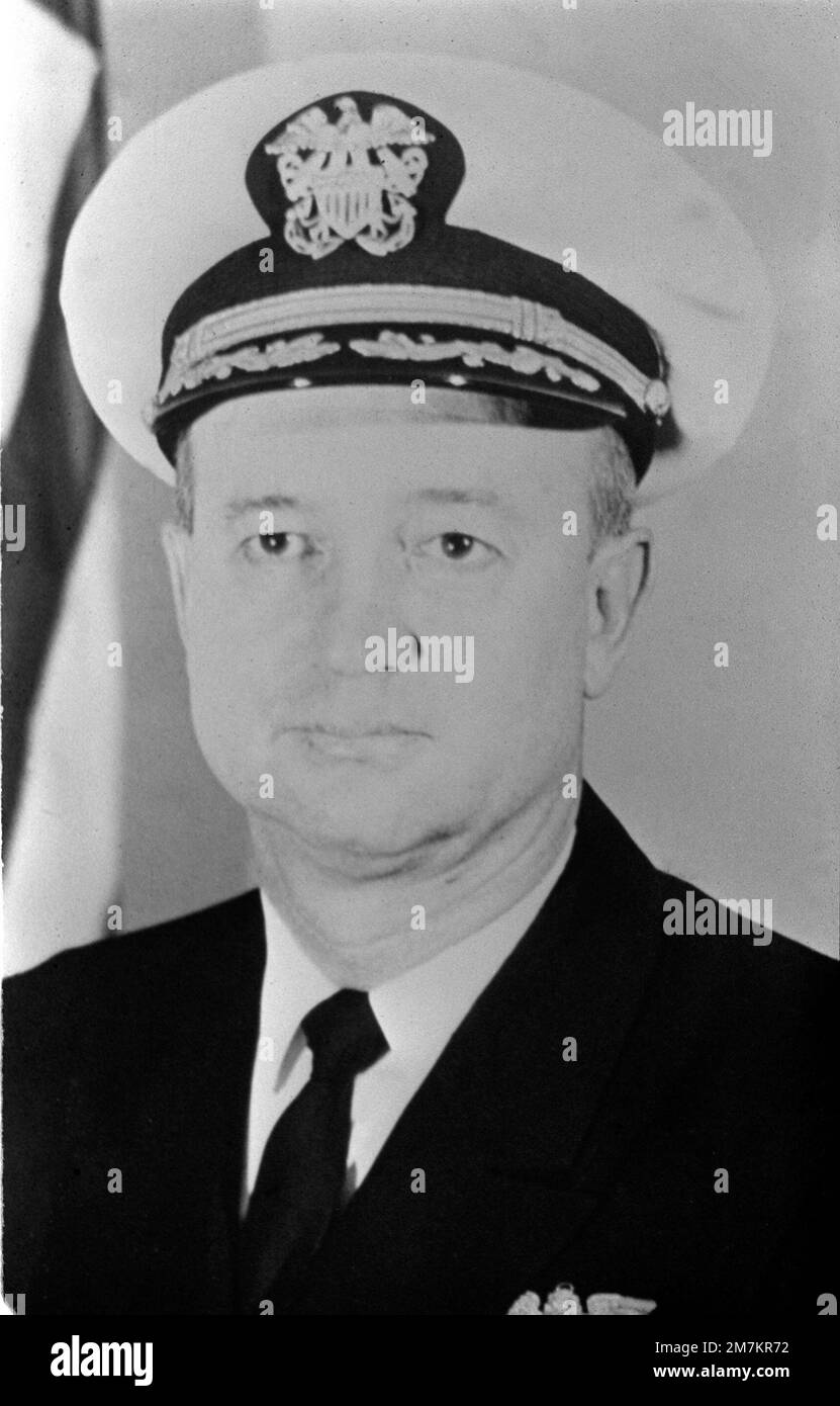 CAPT. William E. Donnelly Jr., USN (covered) CO, USS RANGER (CV-61 ...