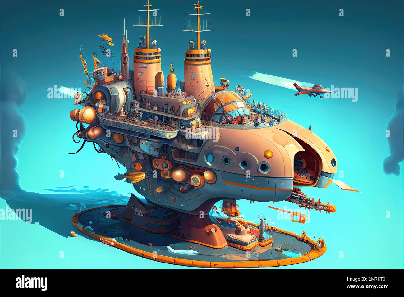 Cartoon uboat hi-res stock photography and images - Alamy