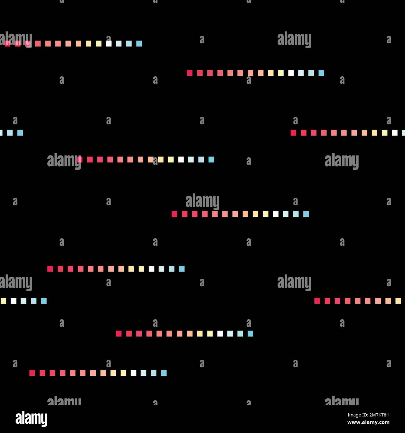 Modern geometrical seamless pattern. Digital drawn illustration. Can be ...