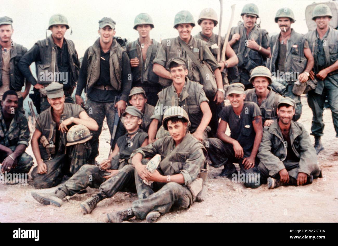 Members of the 3rd Marine Division, who participated in the ...