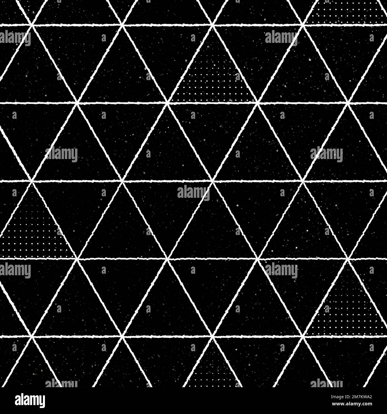 Seamless 3D triangle pattern on a black background vector Stock Vector ...