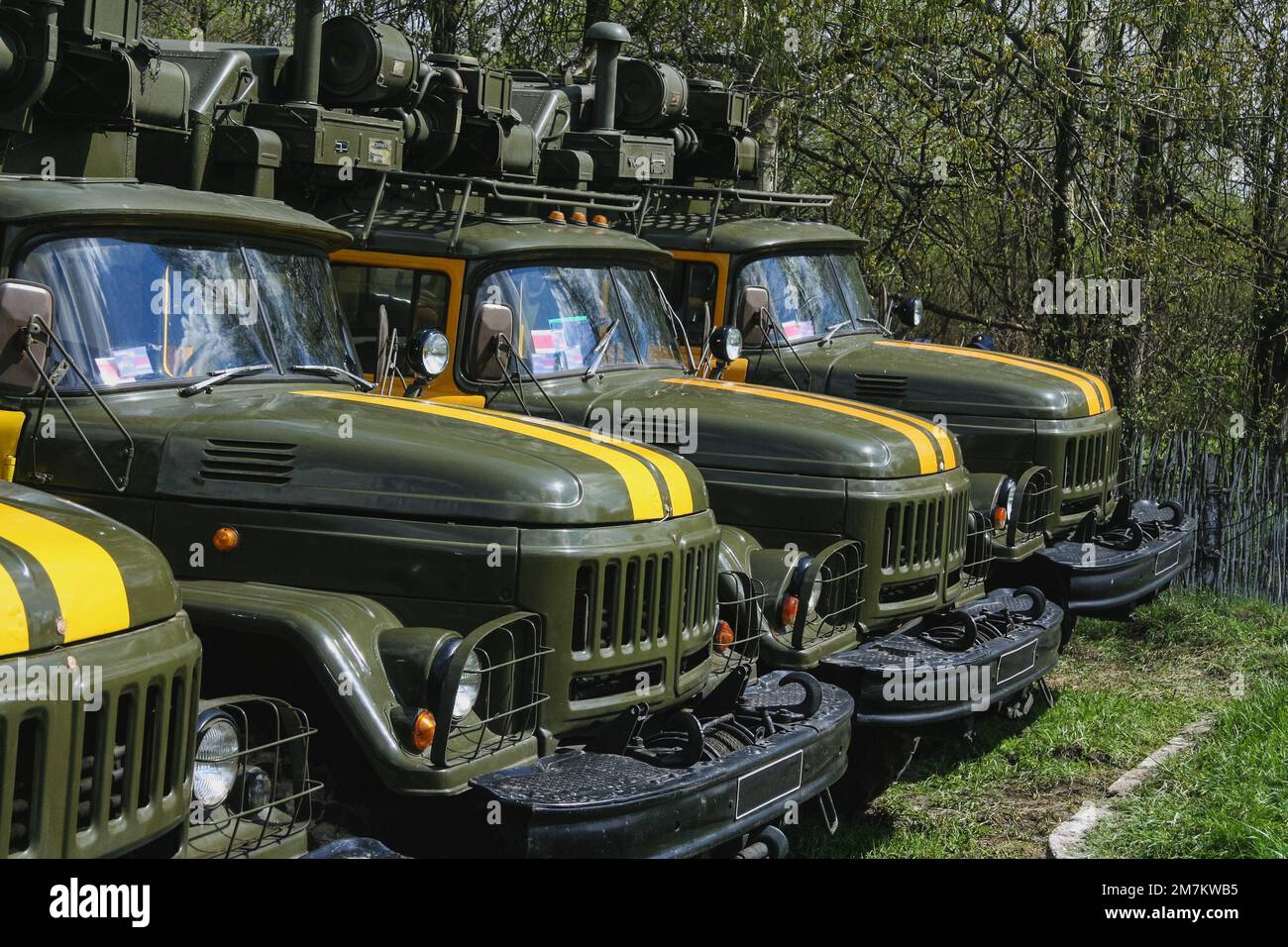 Fire truck military base hi-res stock photography and images - Alamy