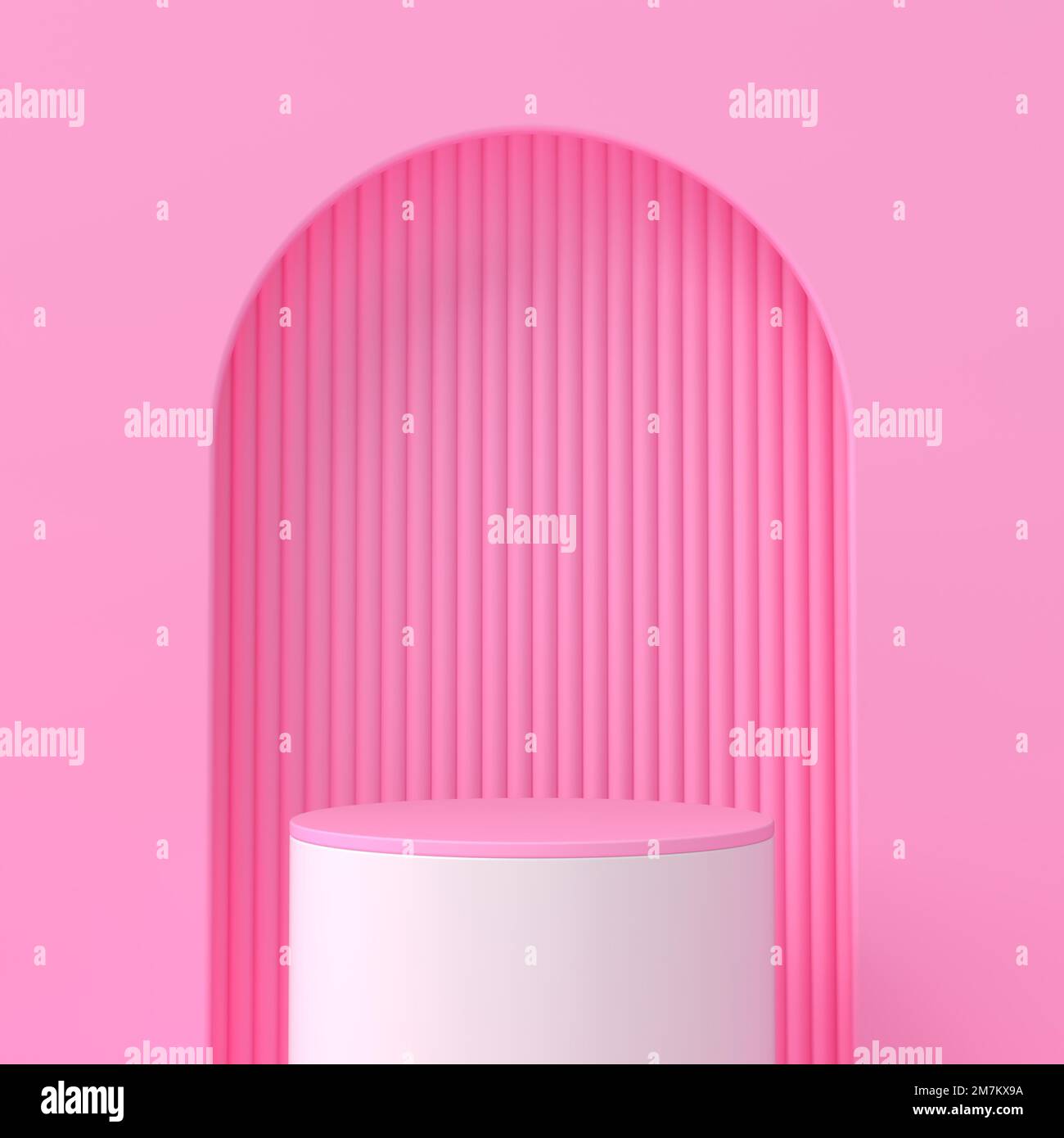 The background pink colors to choose from with a stage for placing ...