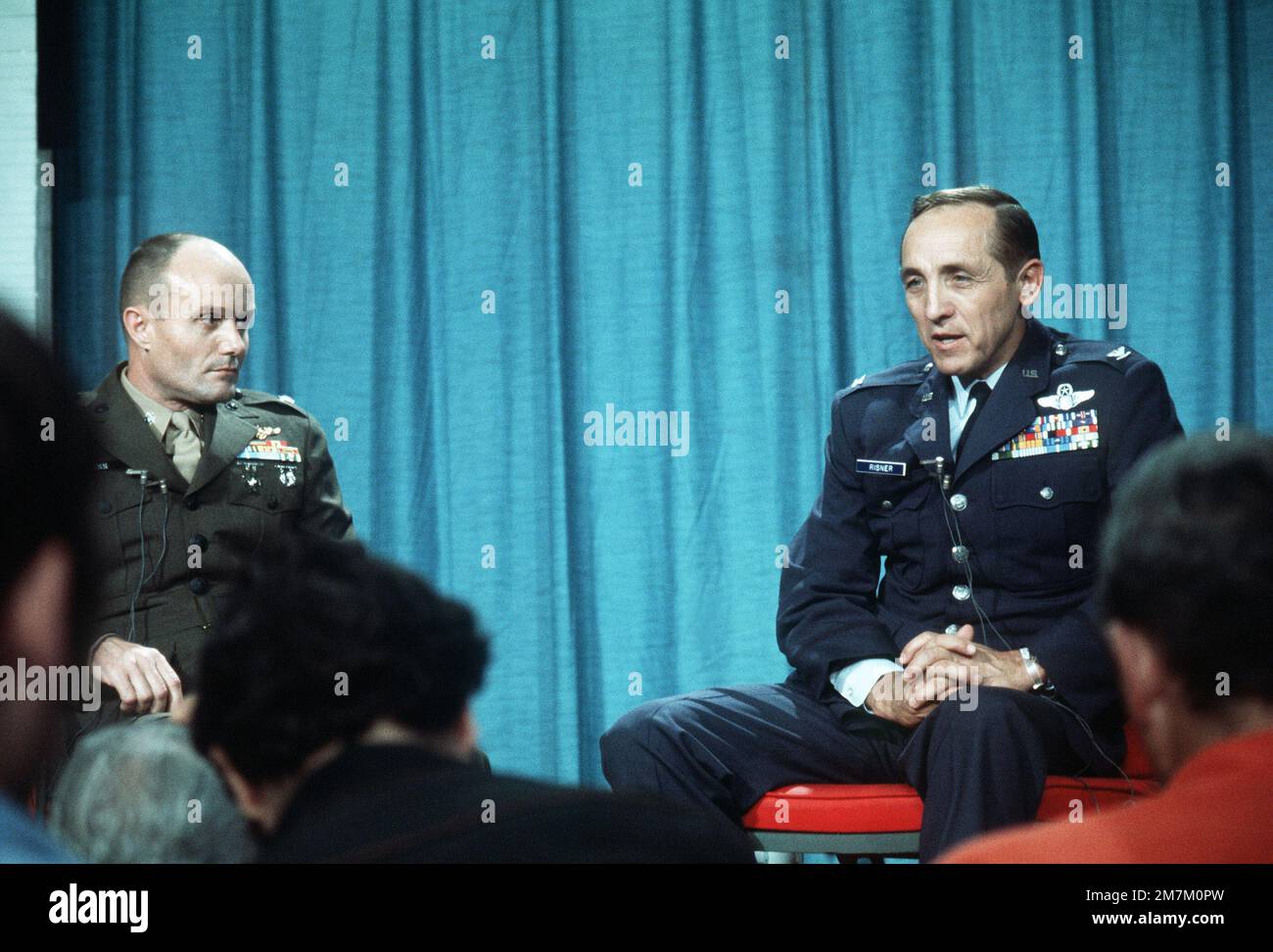 Former POW and U.S. Air Force COL Robinson Risner, (Captured 16 Sep 65 ...