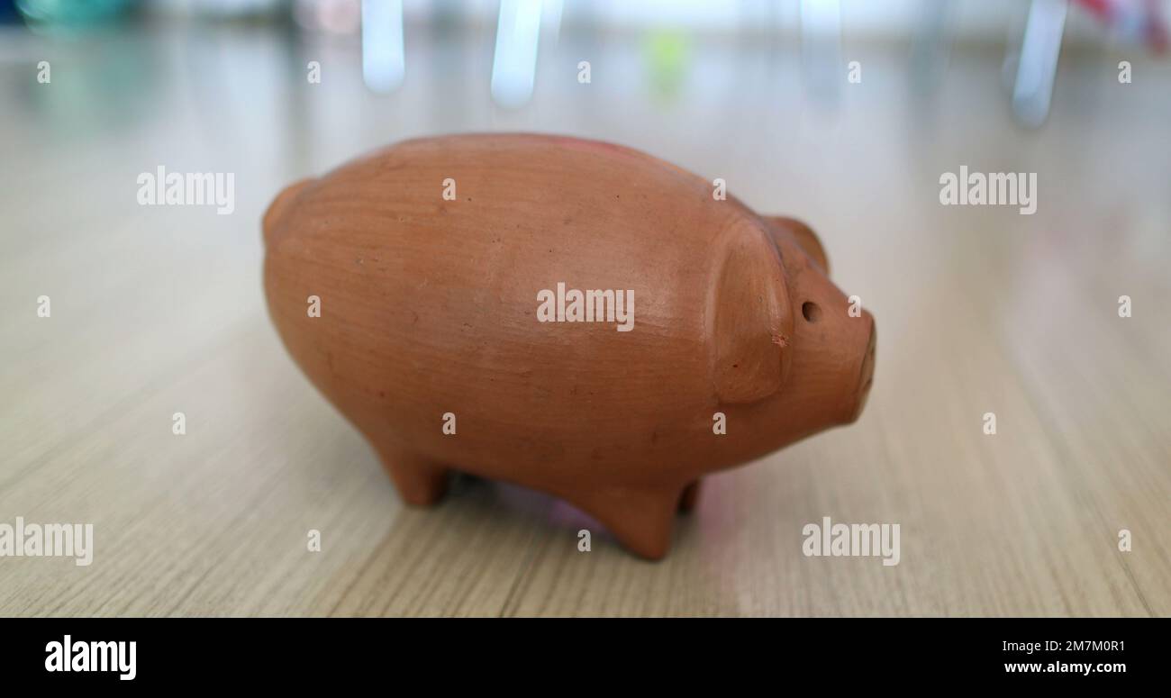 Ceramic piggy bank close-up. Savings concept Stock Photo - Alamy