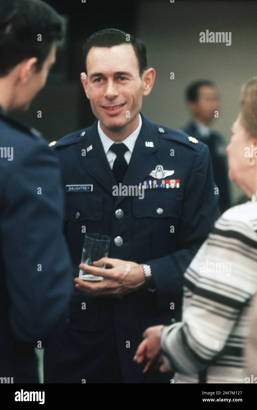 Former POW and U.S. Air ForceMAJ Robert Norland Daughtrey in the ...