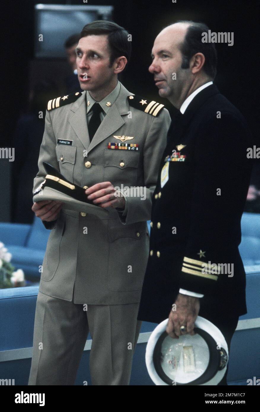 Former POW and U.S. Navy LCMDR Frederick R. Purrington with Navy ...