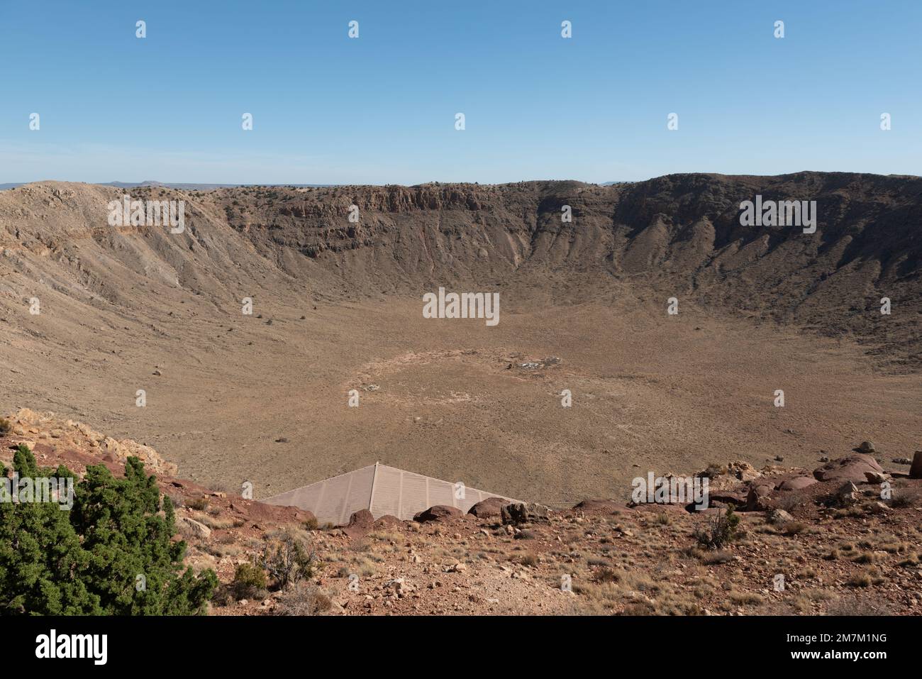 Meteor crater aerial hi-res stock photography and images - Alamy